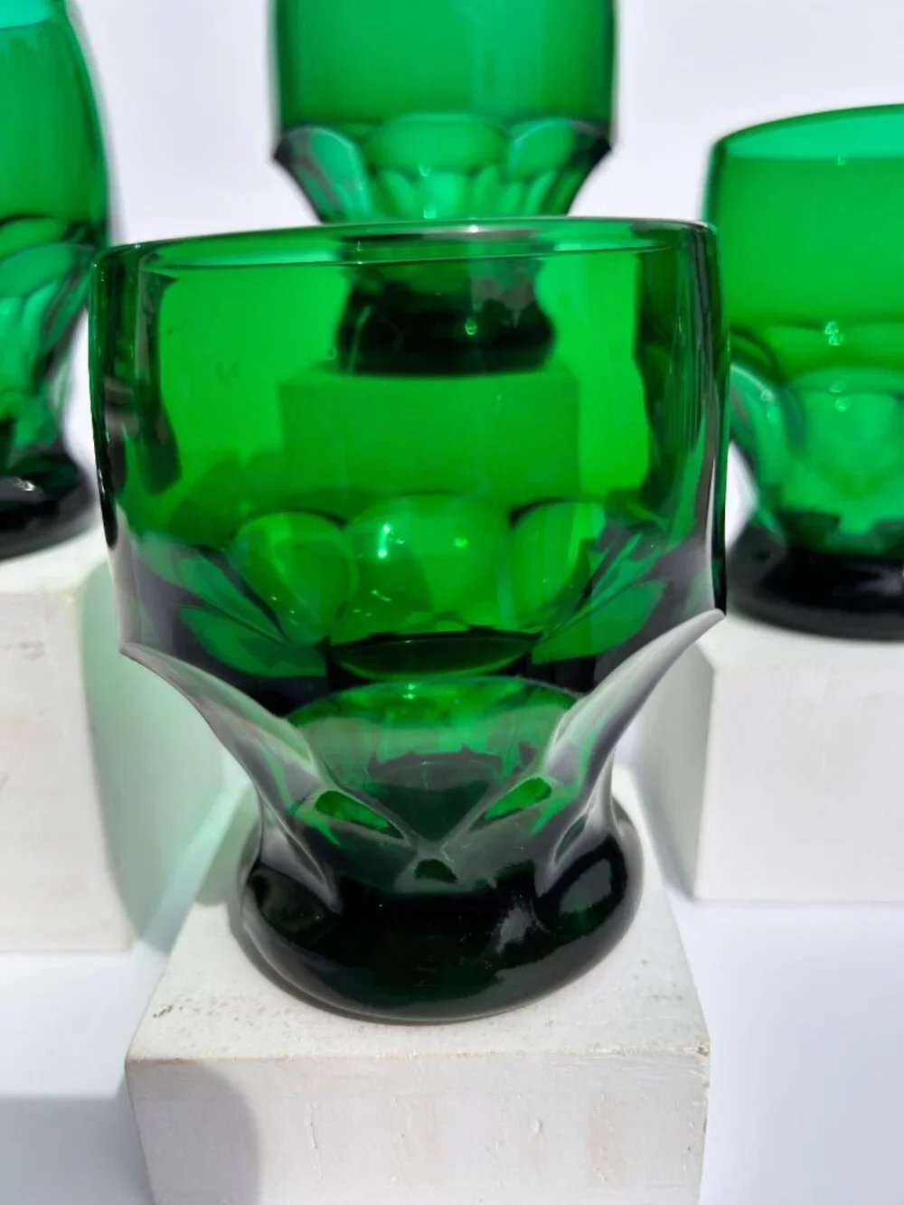 Viking | Dining | Vintage Viking Georgian Green Honeycomb Whiskey ...